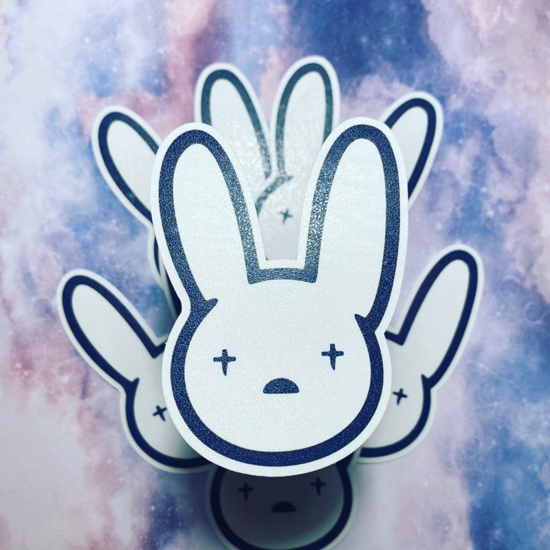 Bad Bunny Stickers - Etsy