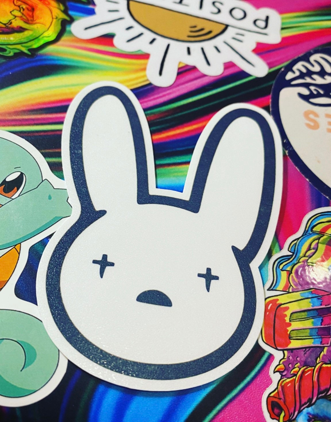 Bad Bunny Sticker Bad Bunny Laptop Sticker Bad Bunny Car | Etsy