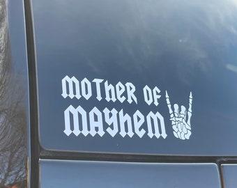 Mothers of Mayhem Society Decal - Etsy