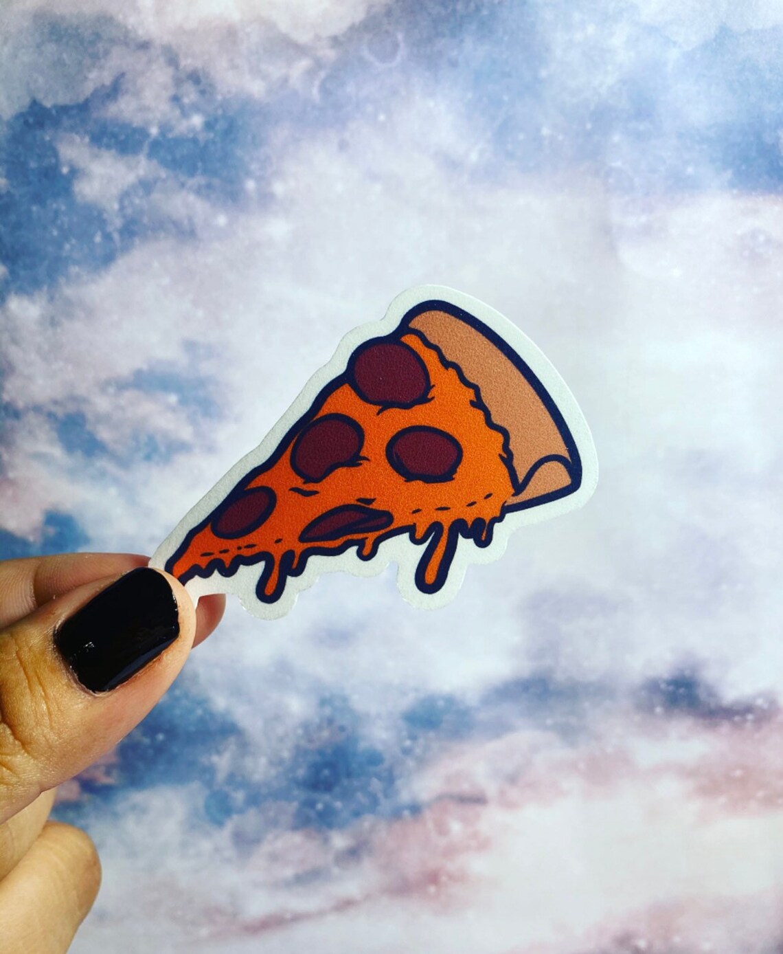 Drippy Pizza Sticker Laptop Stickers Funny Stickers - Etsy