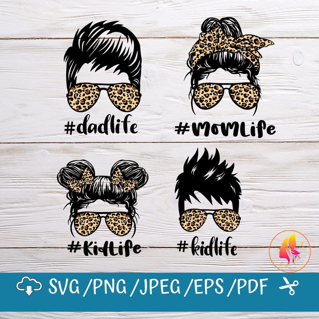 Dad Son SVG, Mom Daughter Svg ,family Life Svg, Svg Files for Cricut ...