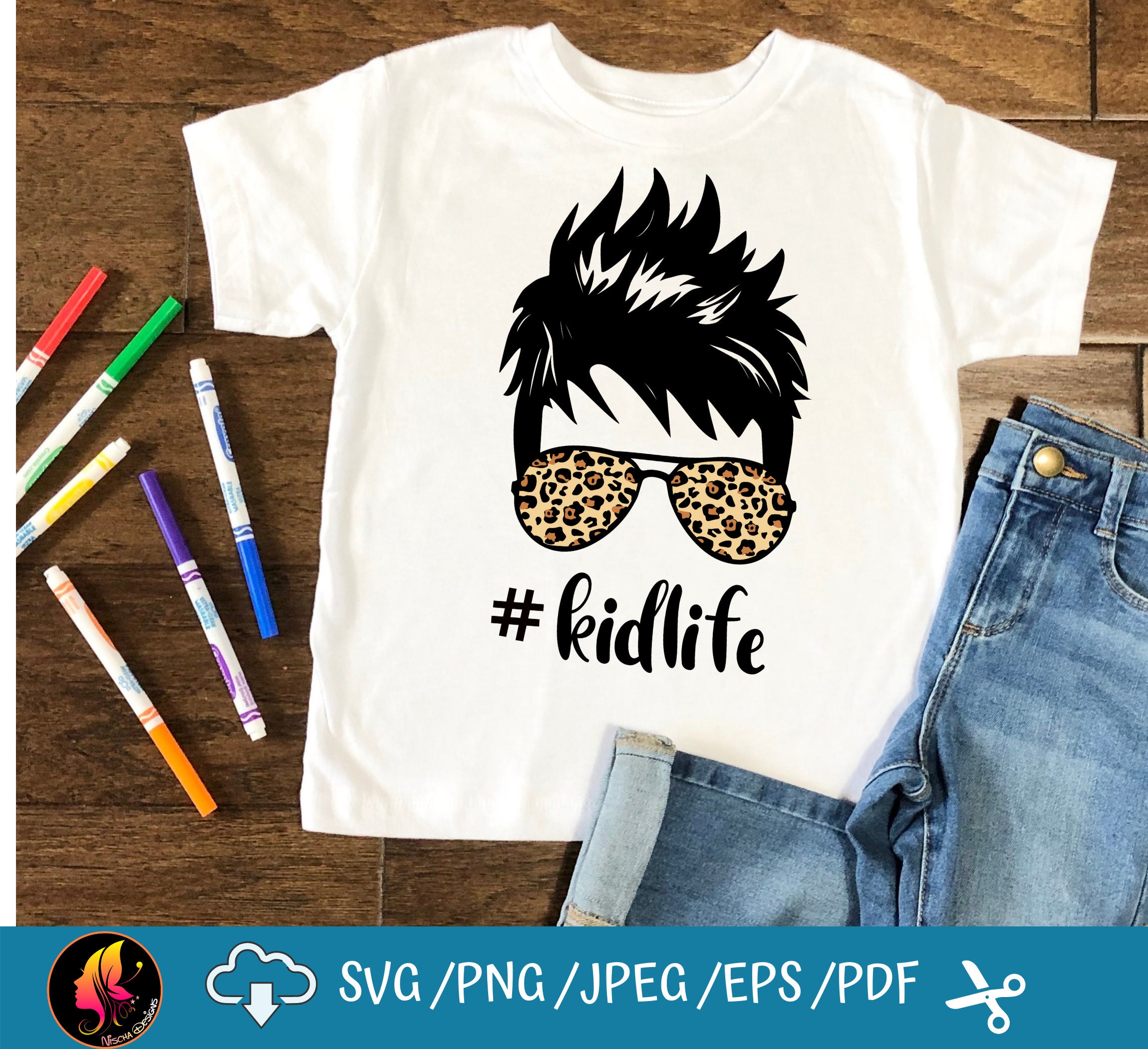 Dad Son SVG dadlife SVG Kidlife Svg Svg Files for Cricut / - Etsy
