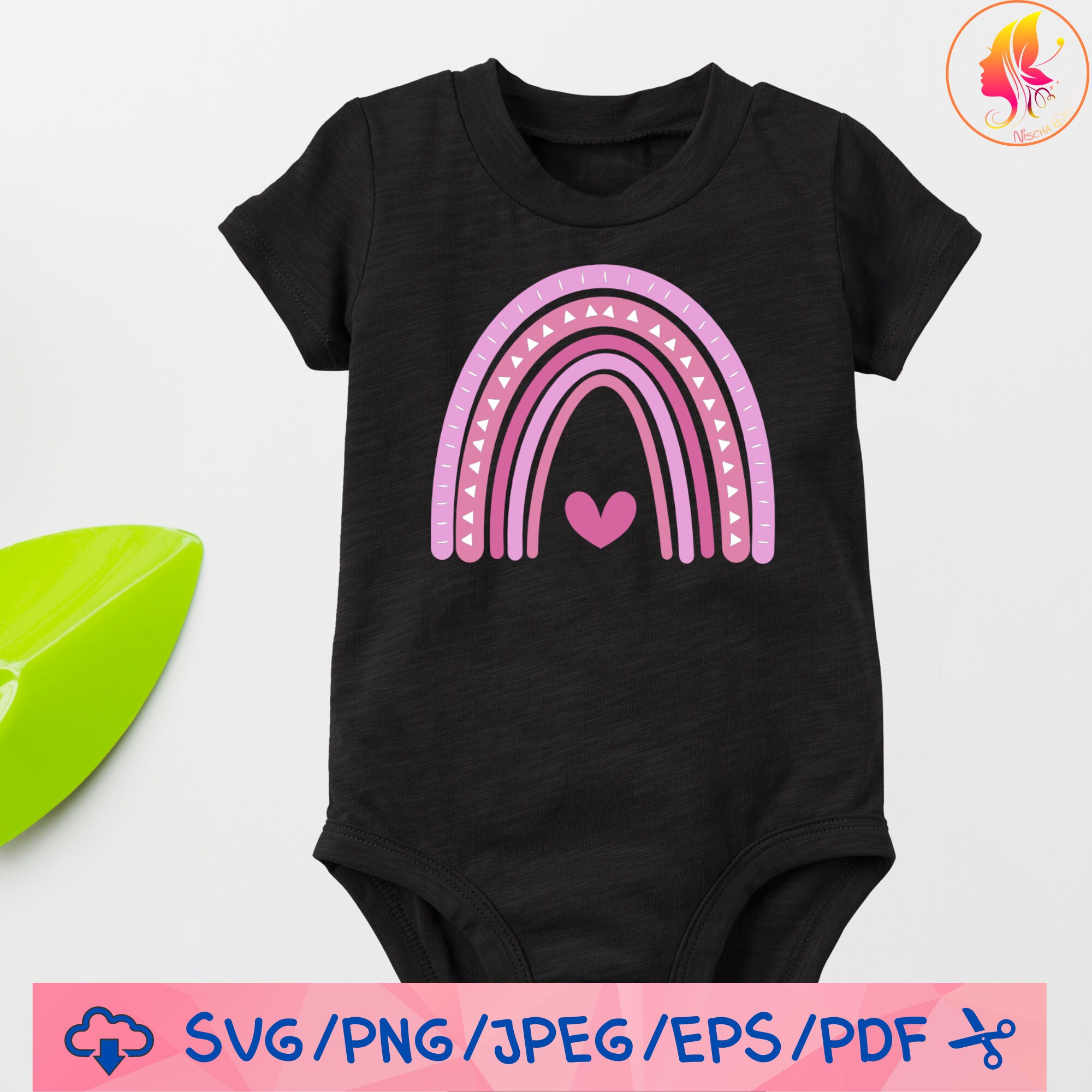 Valentines Rainbow Svg Bundle Valentine Day Svg Hello - Etsy