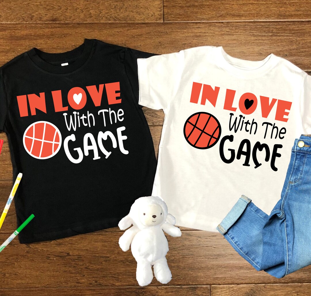 In Love With the Game Basketball SVG, SVG Files for Cricut / Instant ...