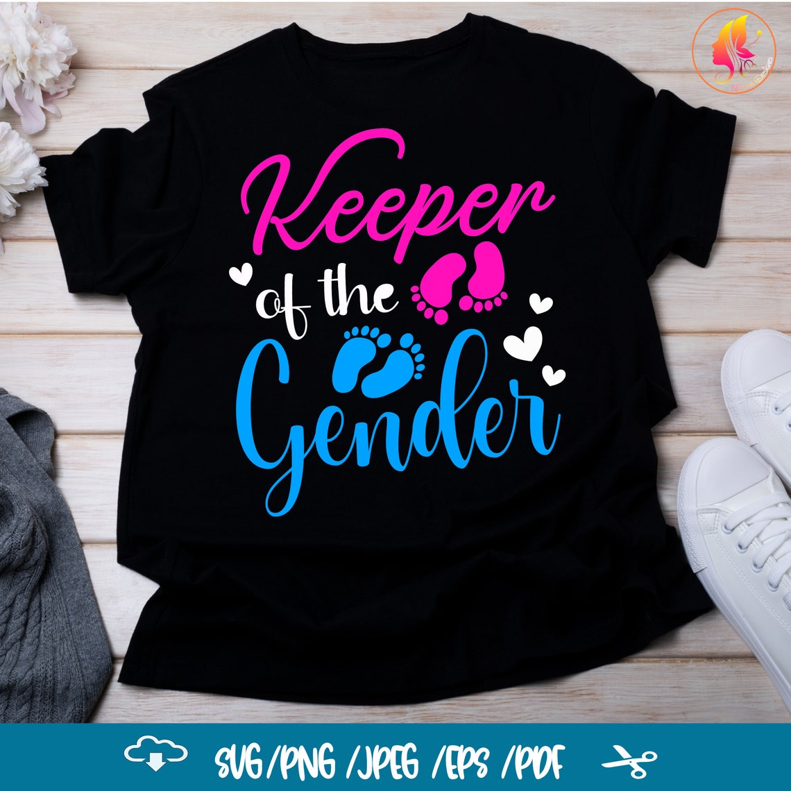 Keeper of the Gender SVG SVG Files for Cricut / Instant - Etsy
