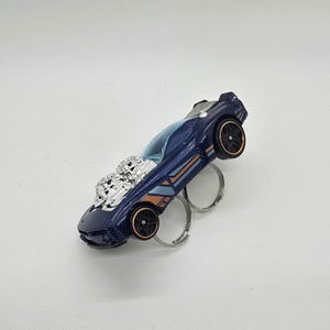 Blue Car Rings / Toy Car Ring / Cool Rings / Fun Rings / Statement Ring ...