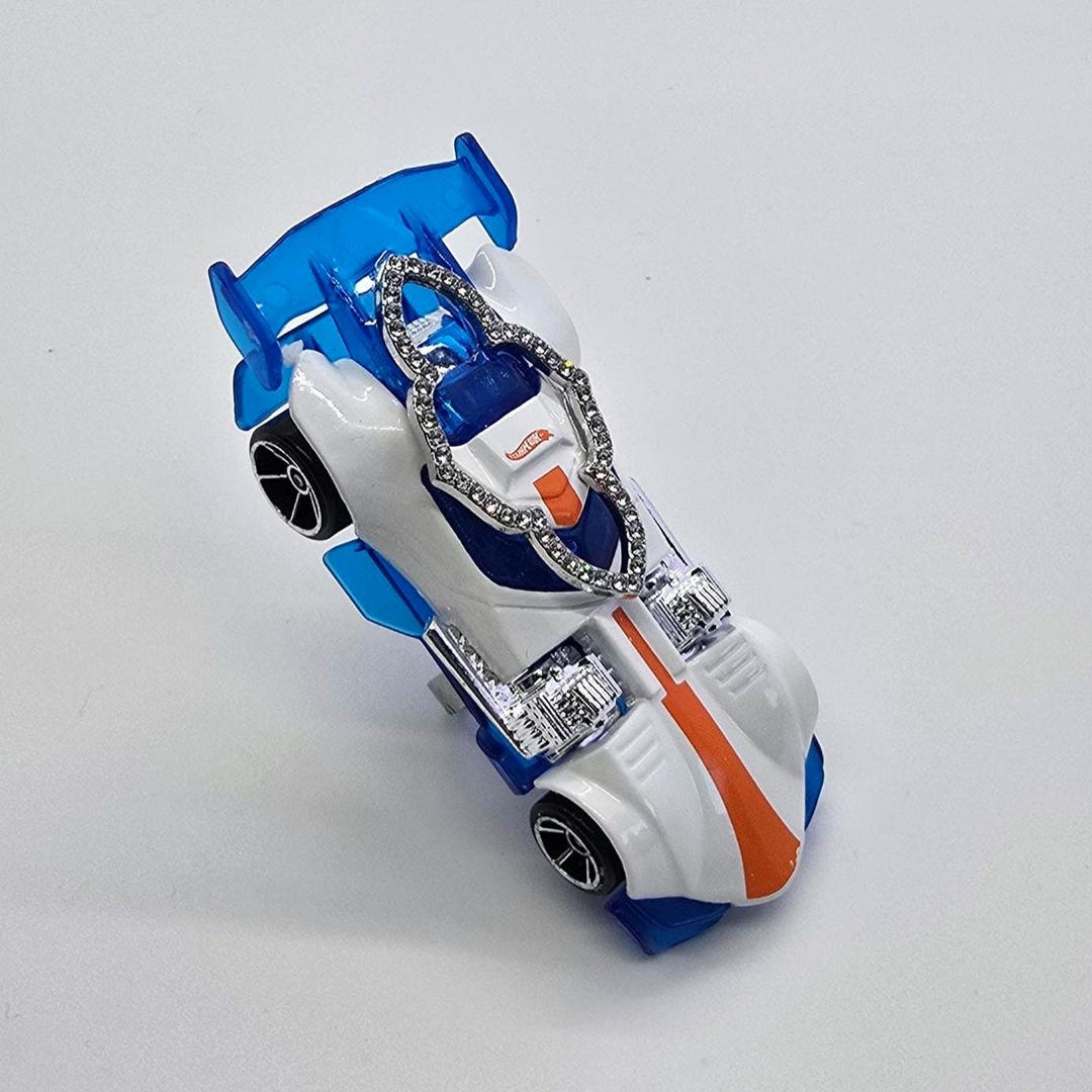 White Car Ring / Fun Rings / Toy Car Ring / Cool Rings / Statement Ring ...