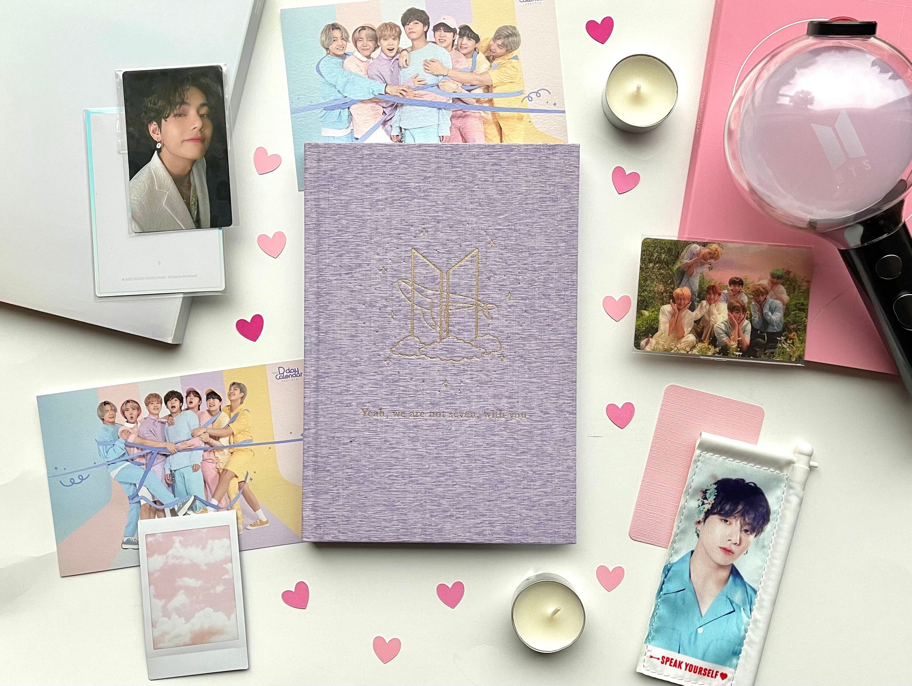 Mixed Media & Collage Paper BTS We Are Bulletproof Pt.2 Dotted Journal ...