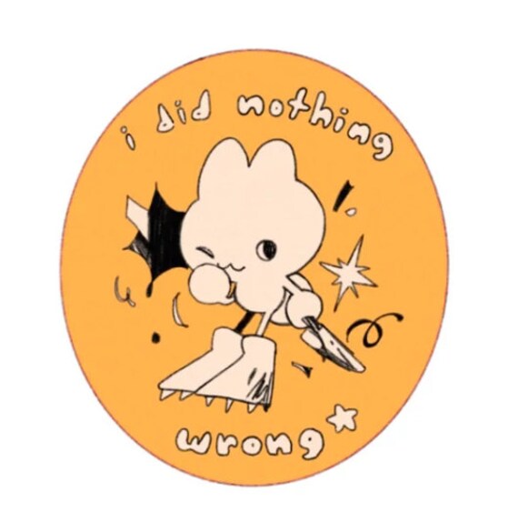 Innocent Sticker - Etsy