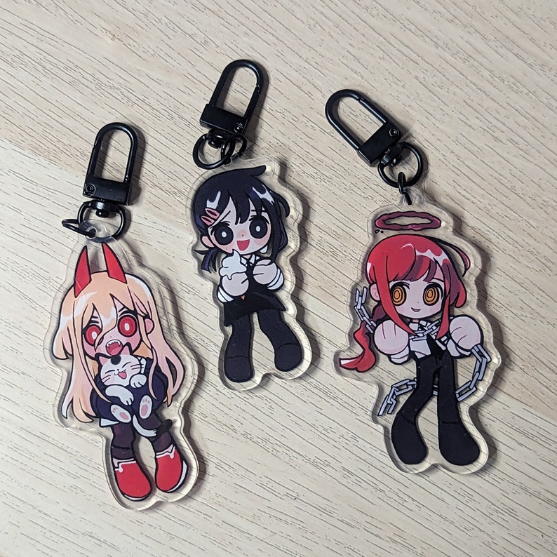 Sad Girls Acrylic Charms / Stickers - Etsy