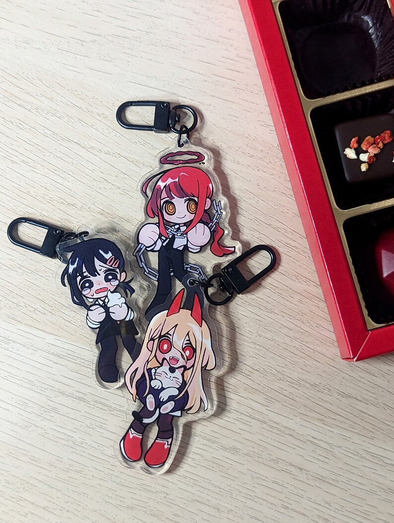 Sad Girls Acrylic Charms / Stickers - Etsy