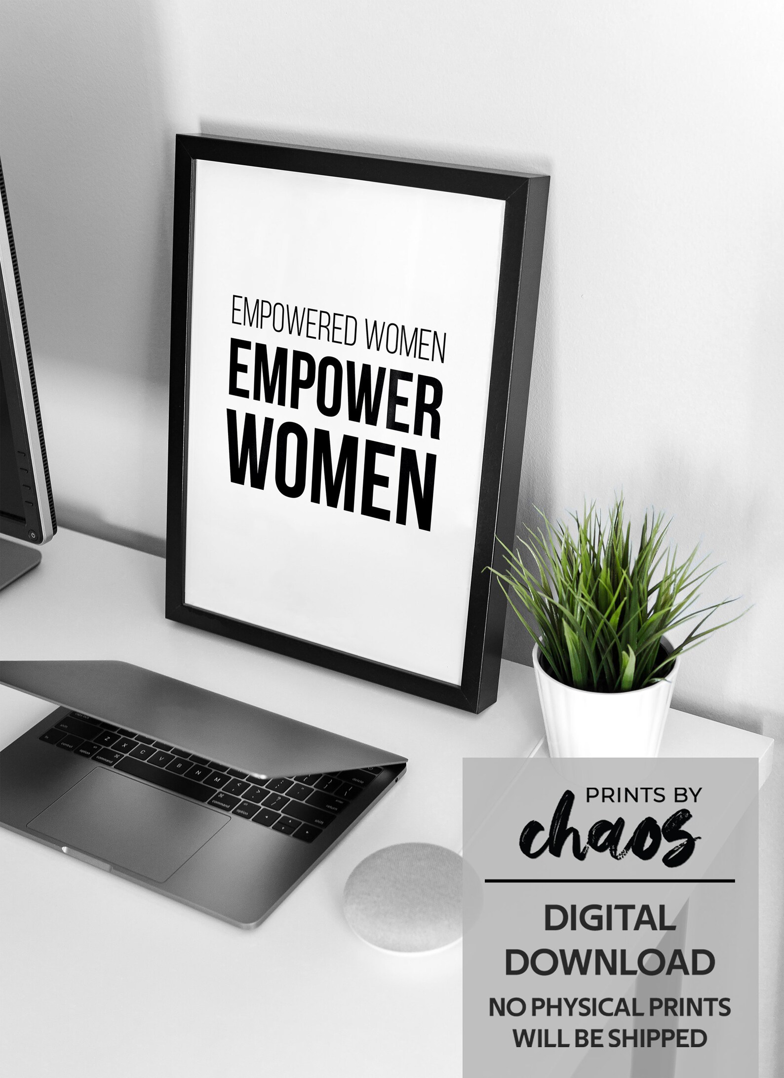 Empowered Women Empower Women Printable Art Feminism Print Girl Power ...