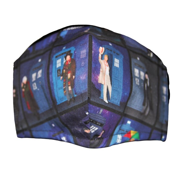 Doctor Who Face Mask - Etsy