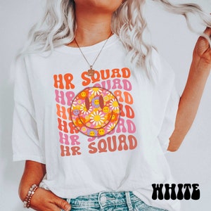 Comfort Colors HR Squad, HR Team, HR Squad Shirt, Human Resources Squad ...