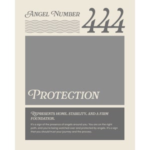 444 - Silver Guardian - Angel Number 444- Protective Energy and ...