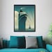 Art Deco Boat Canvas Wall Art - 1930s Travel Poster Nautical Decor ...