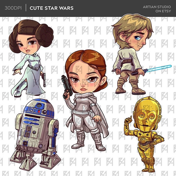 Chibi Star Wars Leia