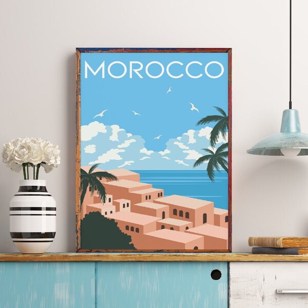 Morocco Poster - Etsy