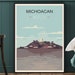 Mexico Travel Poster Michoacan Print Isla De Janitzio Lake - Etsy
