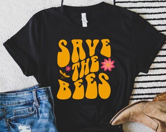 Save the Bees Shirt - Etsy