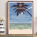 Micronesia Travel Poster Yap Print Pacific Ocean Art - Etsy