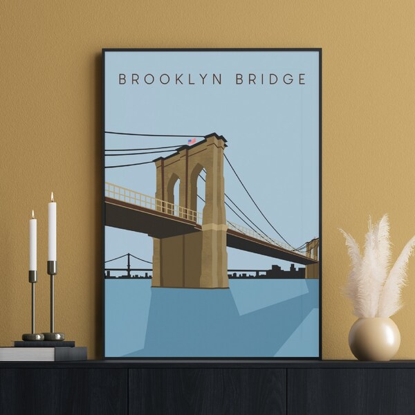 United States Landmark Poster - Etsy