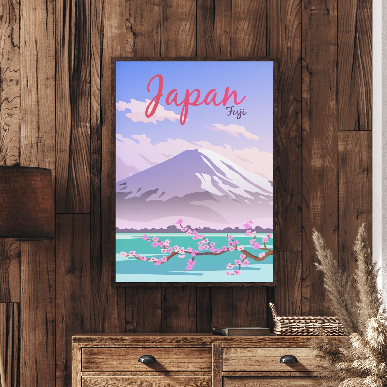 Tokyo Japan Travel Poster Japan Poster Tokyo Skyline Japan | Etsy