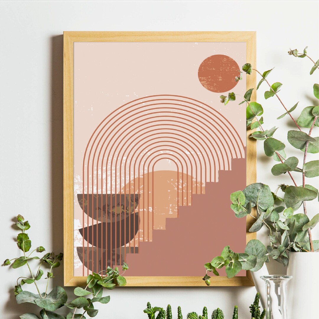 Mid Century Modern Wall Art, Maximalist Decor, Cottage Core Prints ...