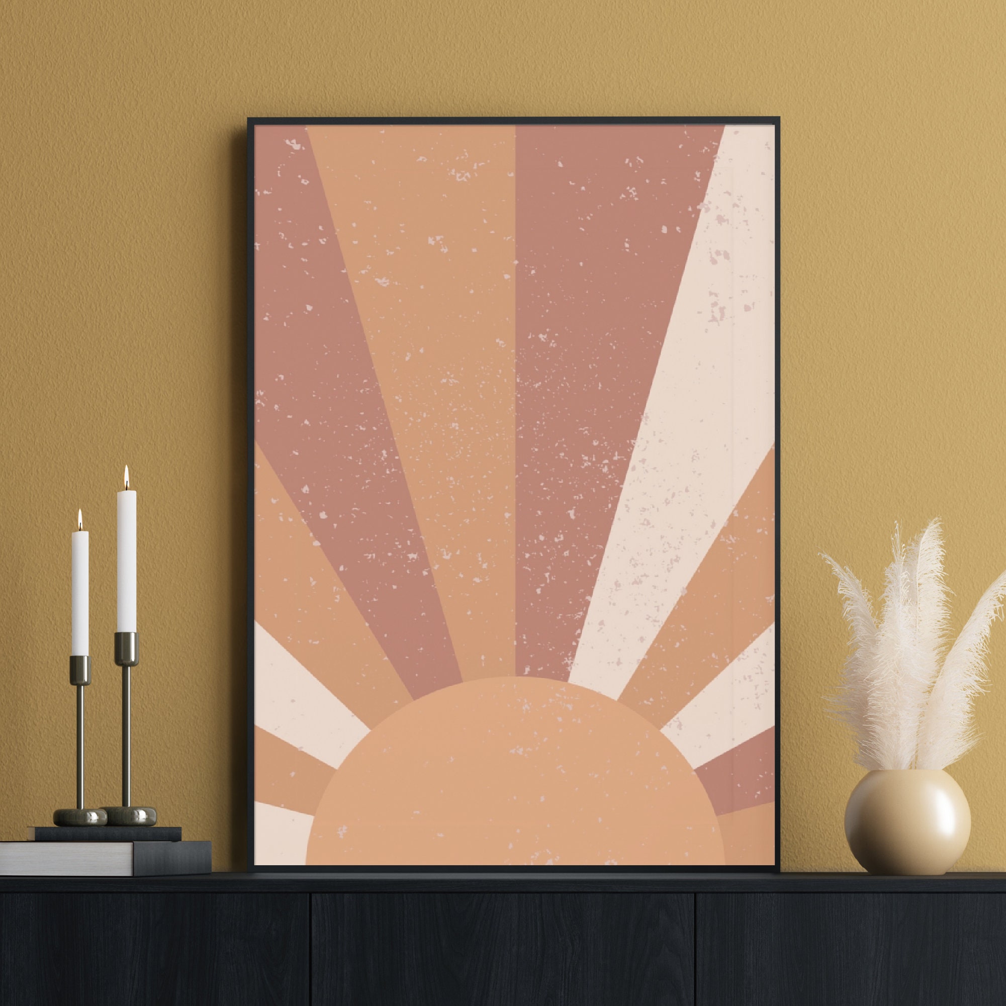 Mid Century Modern Wall Art Maximalist Decor Cottage Core - Etsy