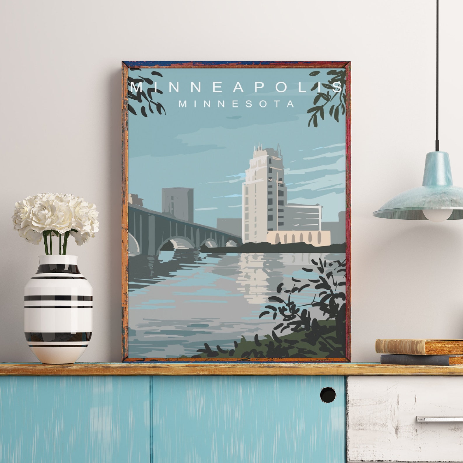 Minneapolis Art Print Minneapolis Skyline Minnesota Posters - Etsy