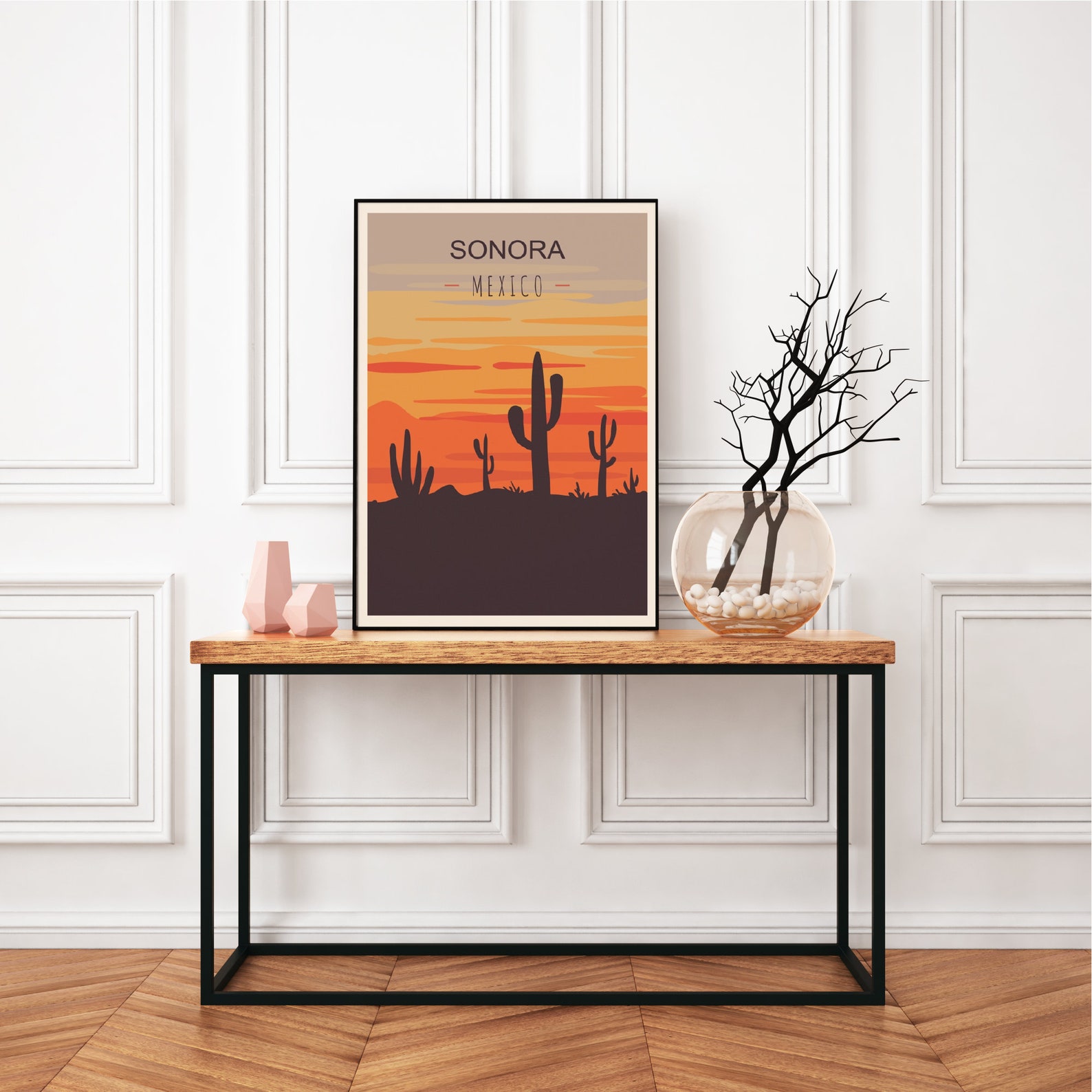 Sonora Travel Poster Mexican Travel Print Sonora Wall Art - Etsy