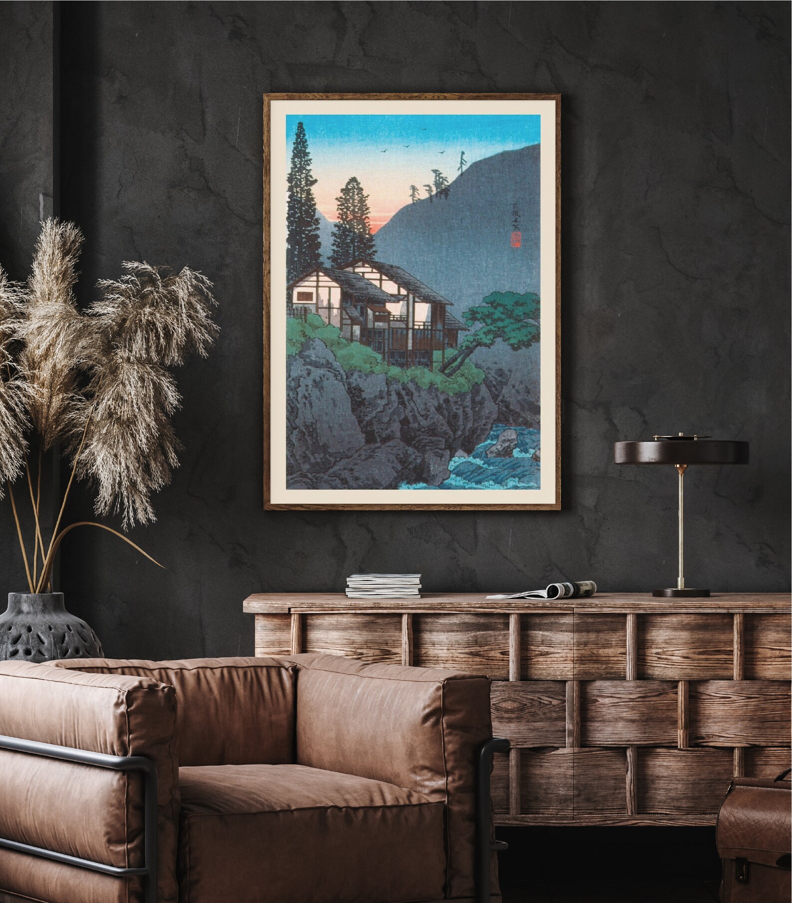 Japanese Print Japanese Art Hakone Print Hiroaki Takahashi - Etsy