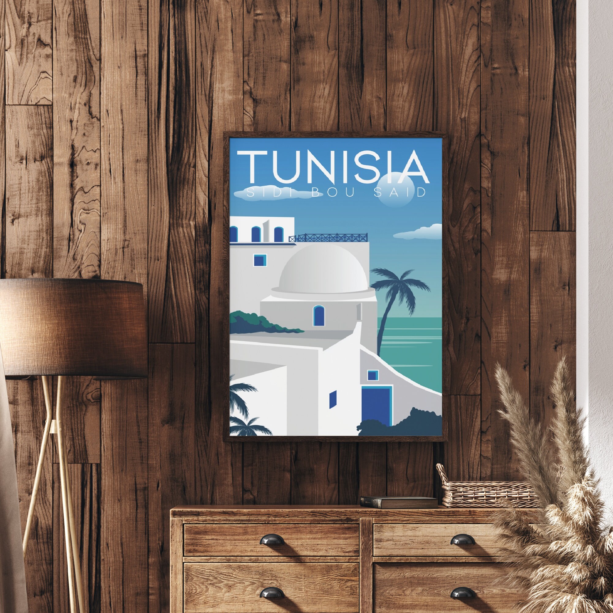 Tunisia Print Tunisia Poster Tunisia Travel Print Tunisia | Etsy