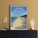 Malaysia Travel Poster Pahang Print Balok Beach Batu Hitam - Etsy