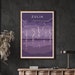 Venezuela Travel Poster, Zulia Print, Catatumbo Lightning, Lake ...