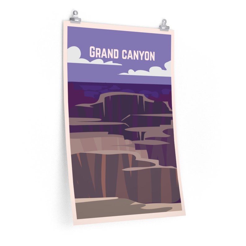 Grand Canyon National Park Poster National Park Art Print | Etsy