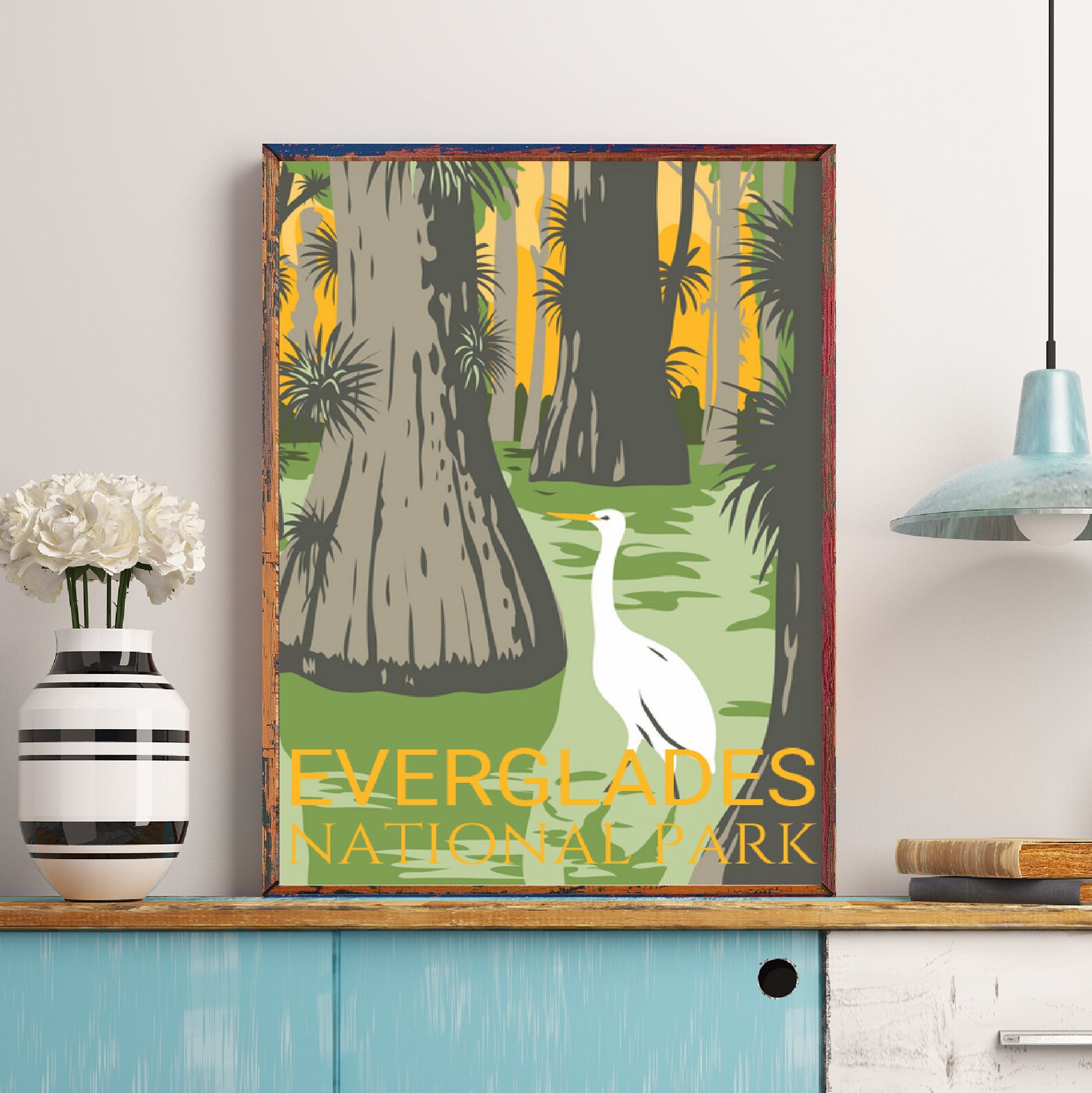 Everglades National Park Poster Swamp Poster Florida Print - Etsy