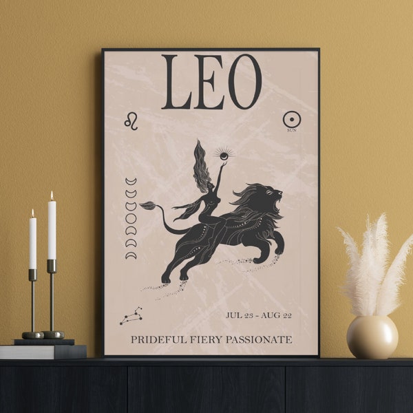 Leo Art - Etsy