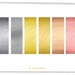 Metallic Procreate Color Palette, iPad Procreate App, Rose Gold Color ...