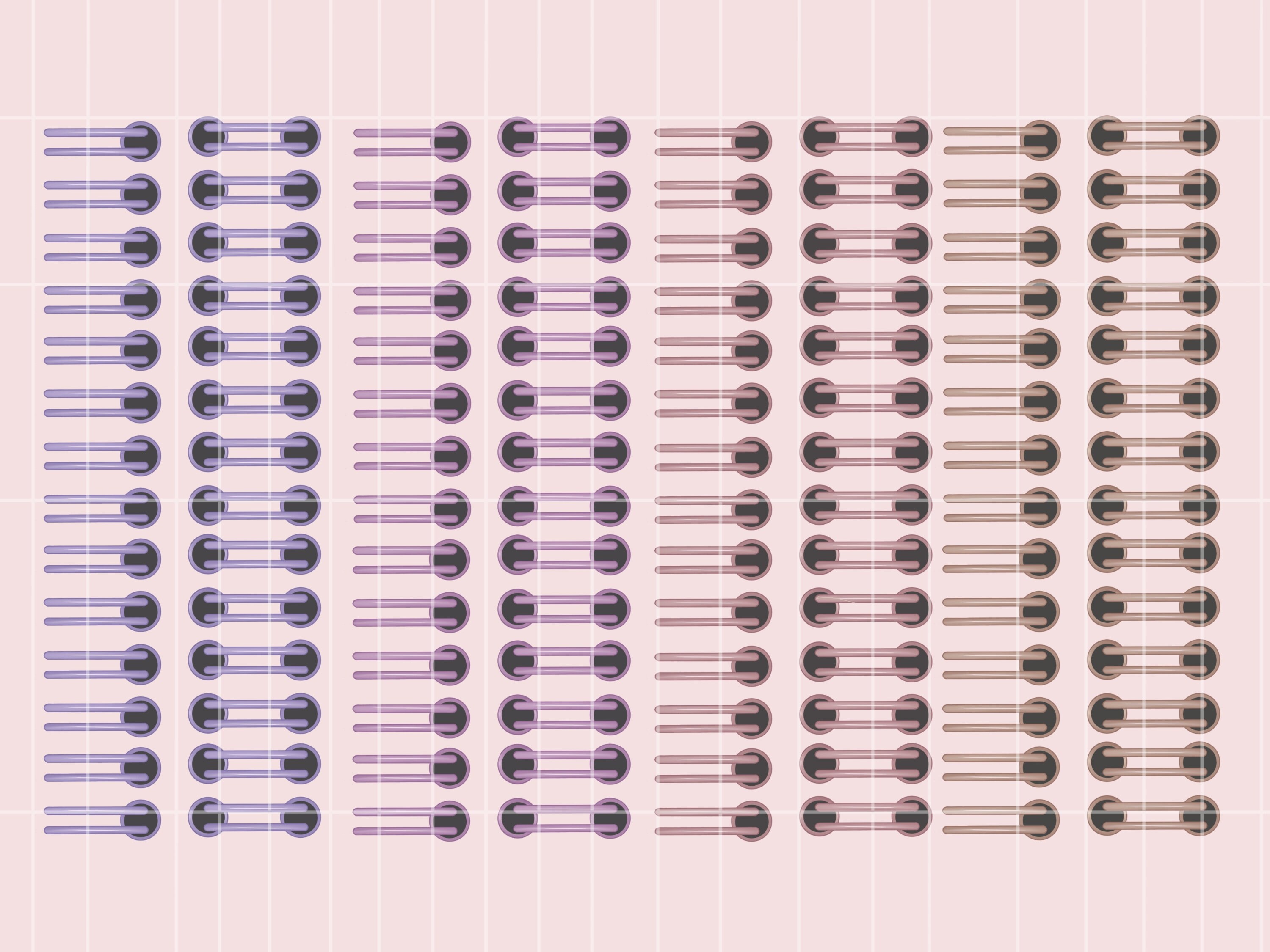 20 Digital Spiral Binder Rings, Digital Planner Rings, Clipart ...