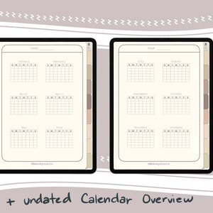 Goodnotes Cute Digital Notebook, Mandala, Notability, 8 Hyperlinked ...