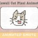 ANIMATED EMOTES Kawaii Angry Cat , Cute Angry Cat Twitch Emote, Twitch ...