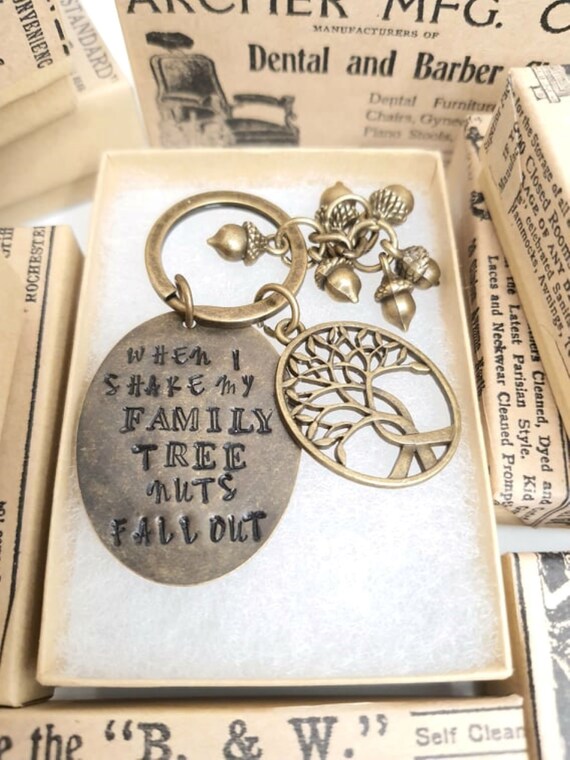 Family Tree of Nuts Ancestry Gift Genealogy Gift Family | Etsy