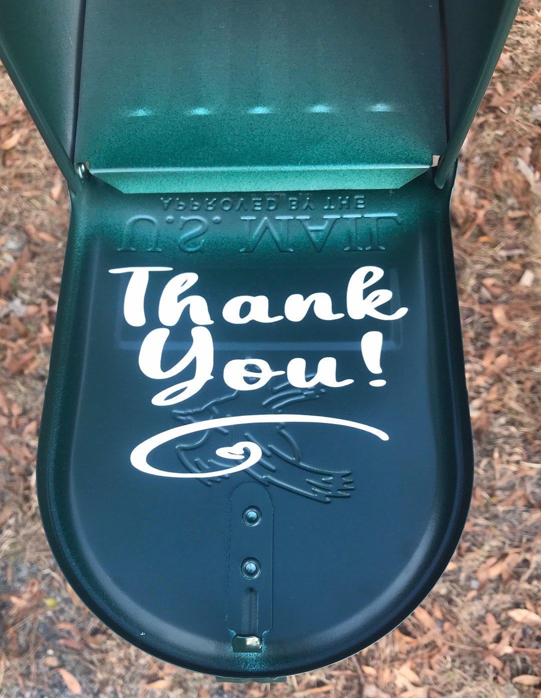 Thank You Mailbox Decal | Mailbox Decal | Thank You Decal | Thank Your ...