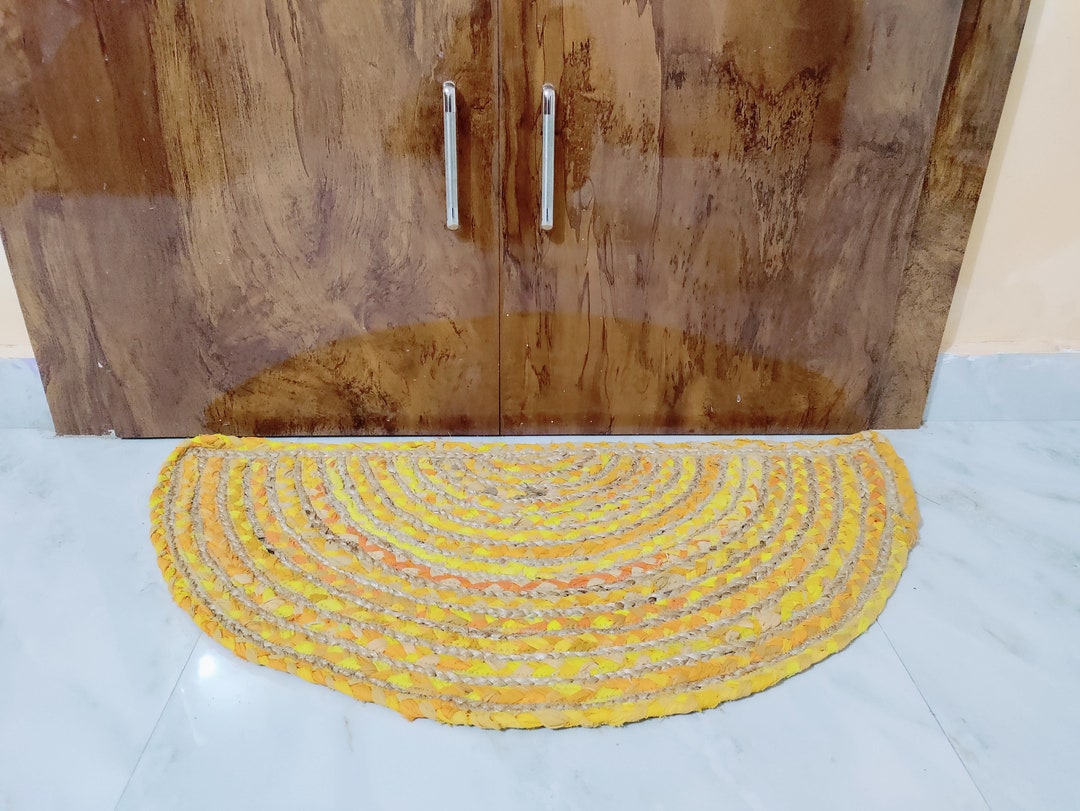 Jute Rug Natural Jute Rug Jute Doormat Outdoor Mat Solid Plan Jute Rug ...