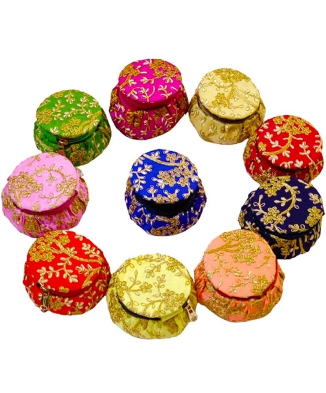 Indian Handmade Matki Home Decor Box Wedding Décor Box Return Gift Box ...
