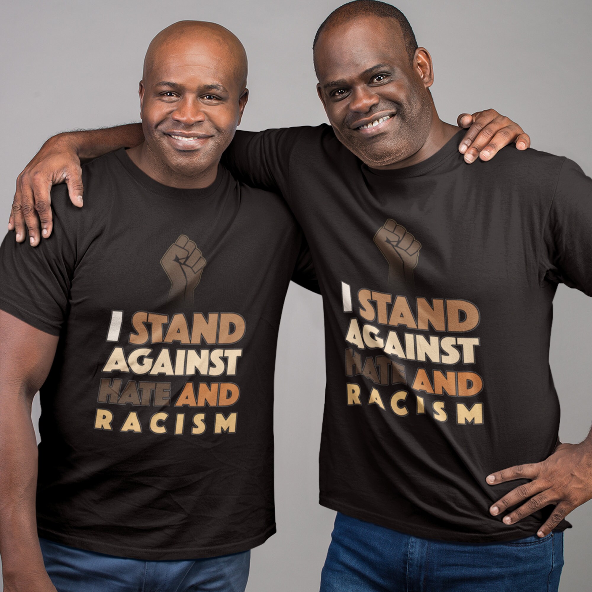 I Stand Against Hate And Racism Shirt Anti-Racism T-Shirt | Etsy
