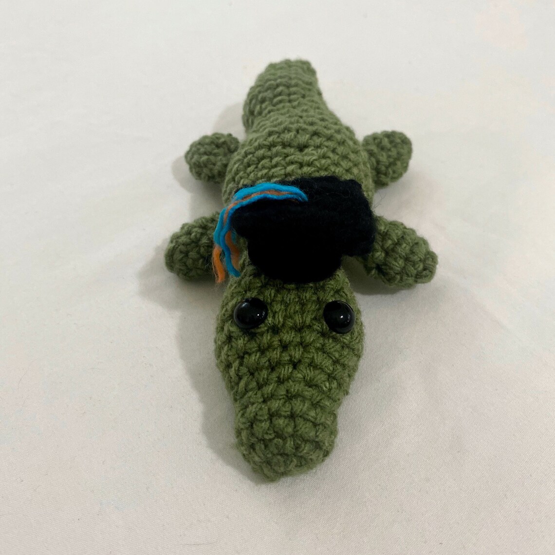 UF Florida Gators Plush Crochet Gator Graduate Gator - Etsy