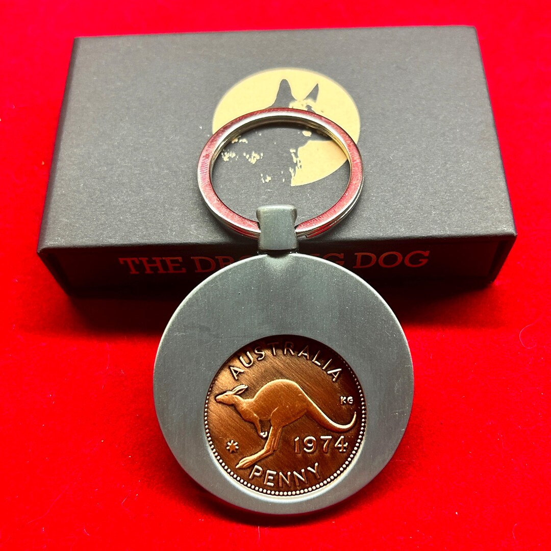 1995 Australian Penny Popper Keyring 30th Birthday Gift Anniversary ...