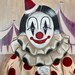 Sad Clown Girl at the Circus - Original Acrylic Painting - Etsy